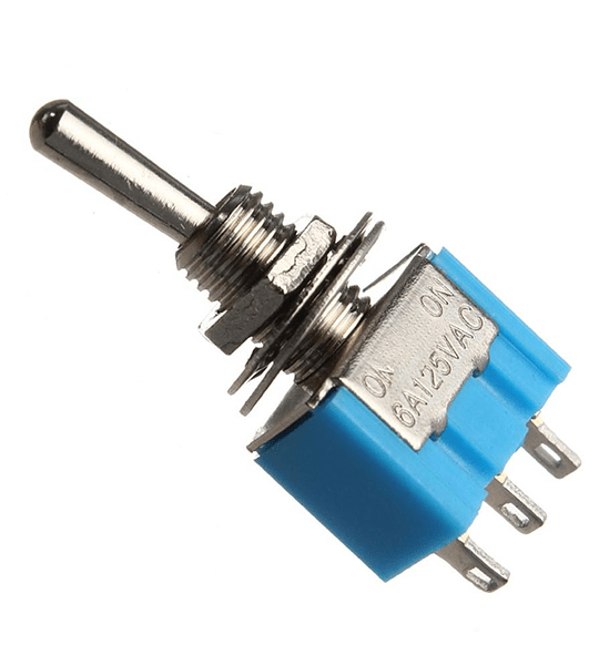 INTERRUPTOR DE CODILLO 3 GOLPES 3 TERMINAL 6A 125V | Dakota