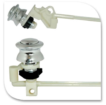 MANIJA SANITARIO PUSH BOTON LATERAL FRONTAL | Dakota