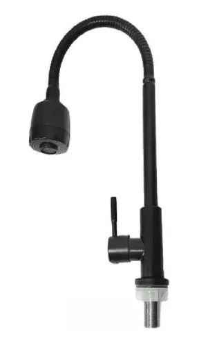 LLAVE LAVAPLATOS MESON FLEXIBLE NEGRA DTURIN | Dakota